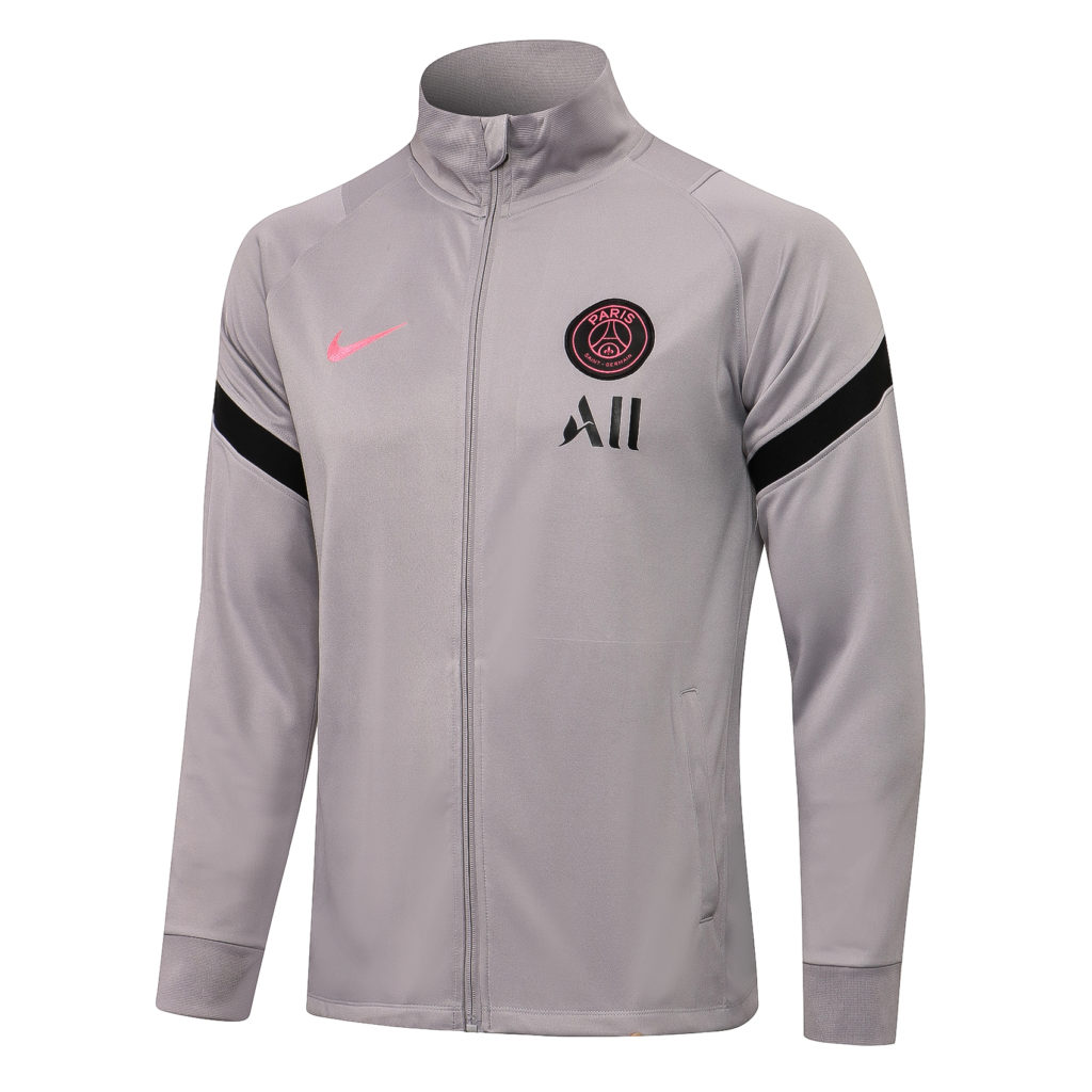 Paris Saint-Germain Tracksuit 2021/2022 – Light Grey | SportsWearSpot